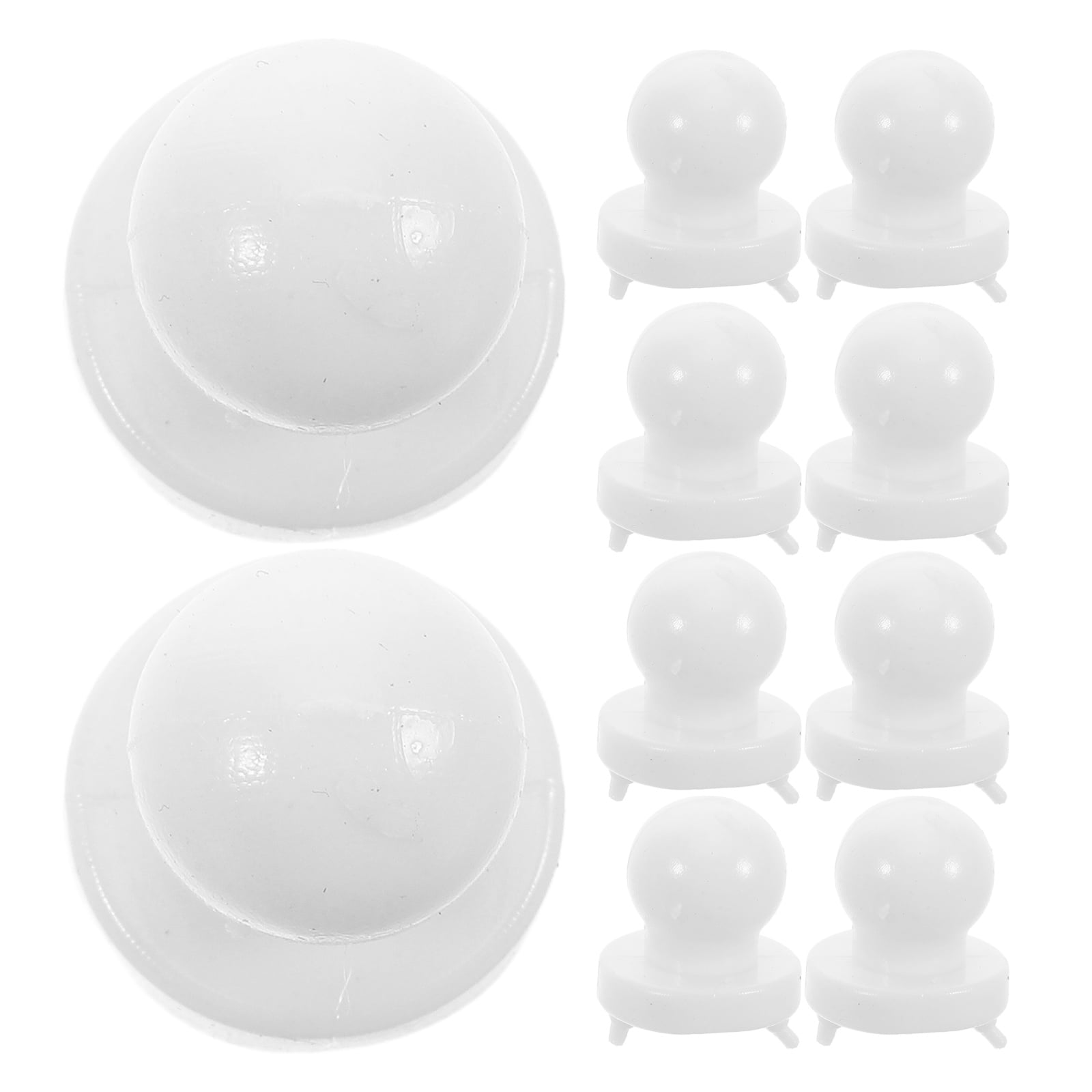 FESTFENDS 10Pcs Round TPR Bubble Insert Core for Squeezing Diy Toy ...