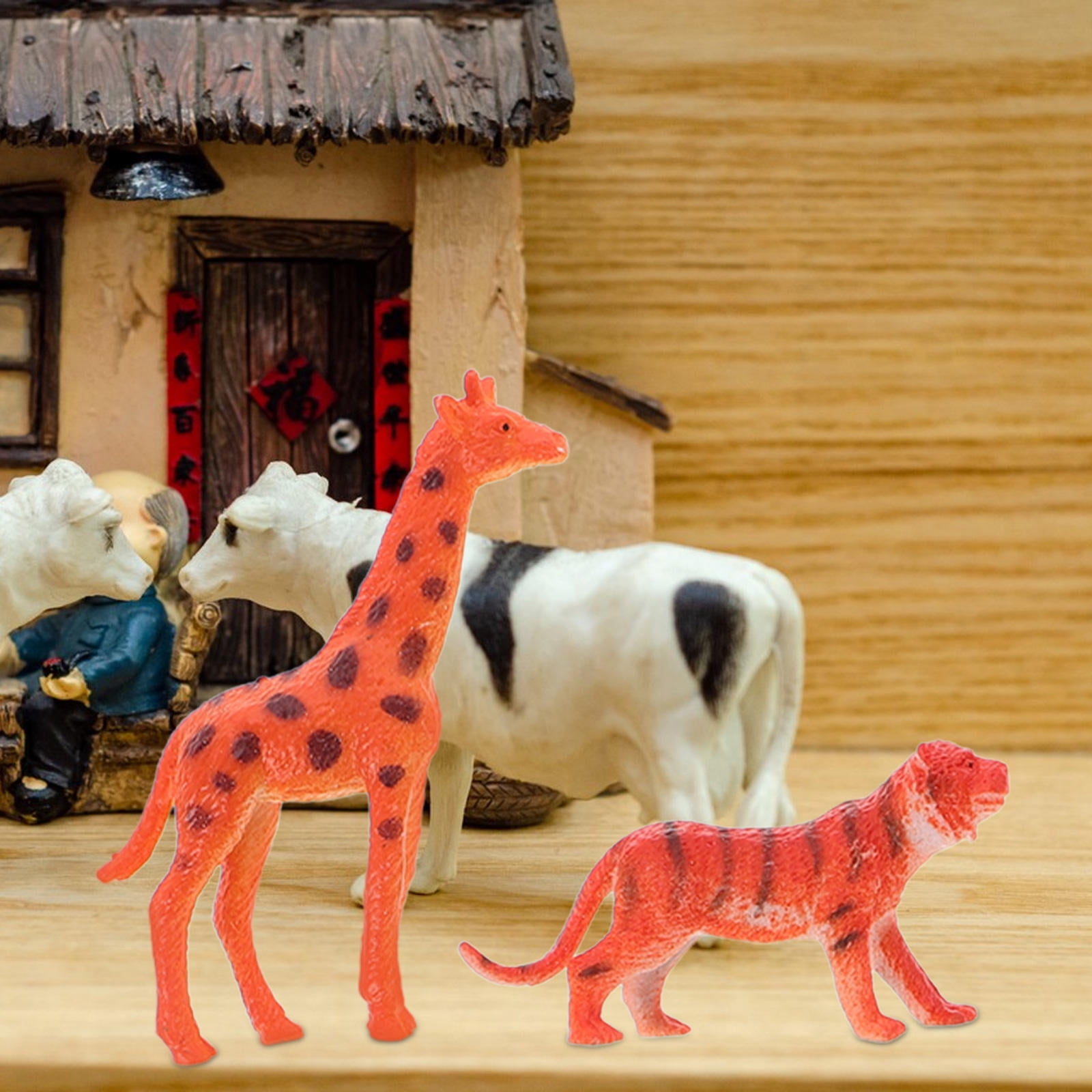 FESTFENDS 12Pack Farm Animal Models for Preschool Children Educational ...