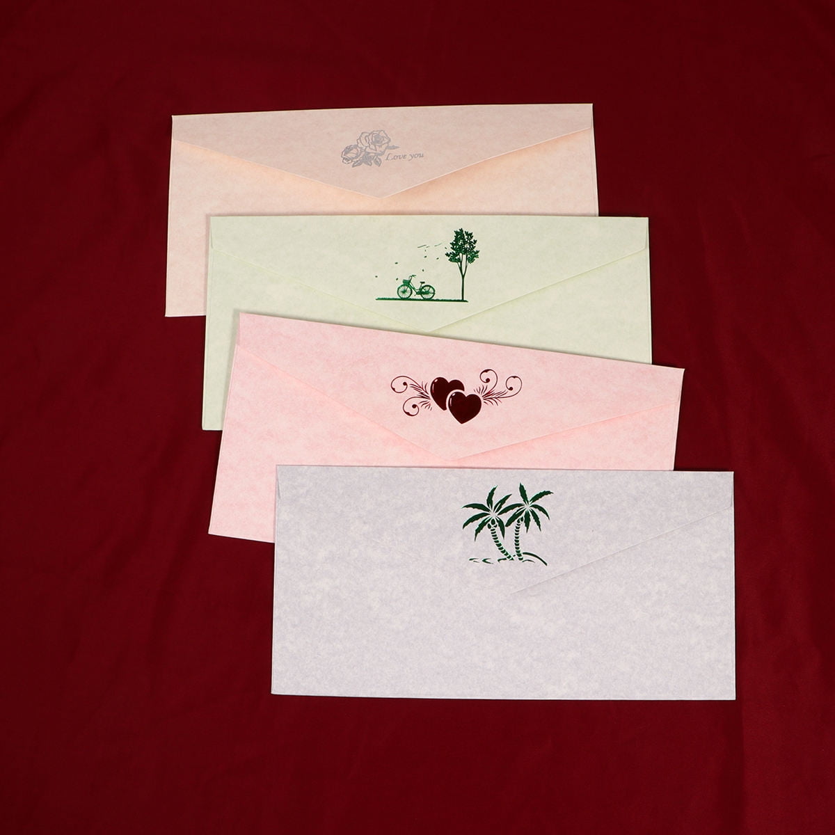 FESTFENDS 16Pack Retro Parchment Envelope for Greeting Card Storage 8 ...
