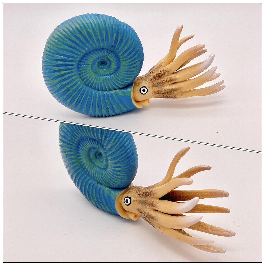 FESTFENDS 1Pack Nautilus Shell Shape Model Blue Plastic for Home ...