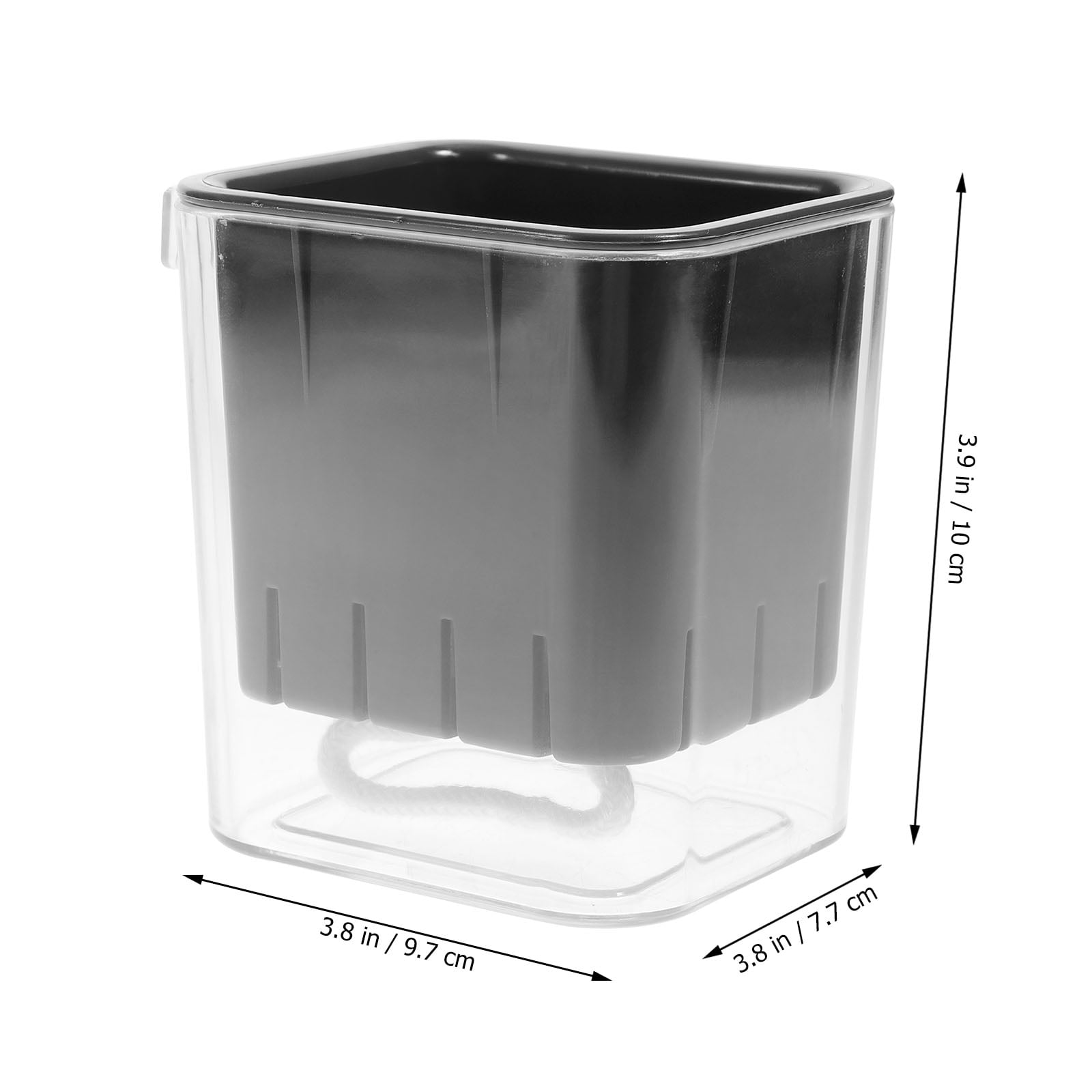 FESTFENDS 1Pack Pegboard Bins Abs Plastic Round Storage Home ...
