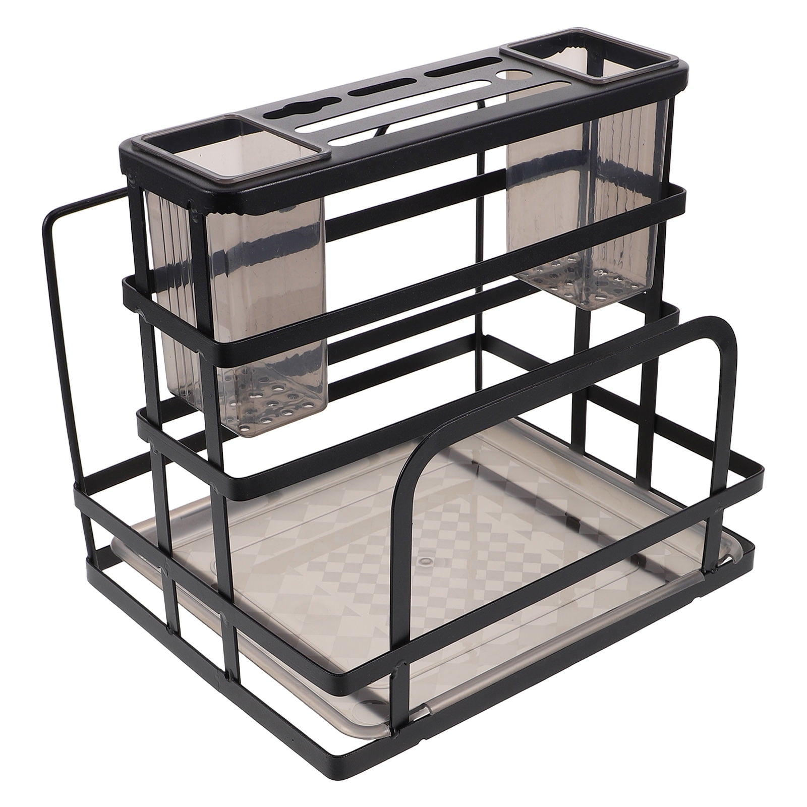 FESTFENDS 1Pack Rectangular Dish Rag And Sponge Holder With Magnetic ...