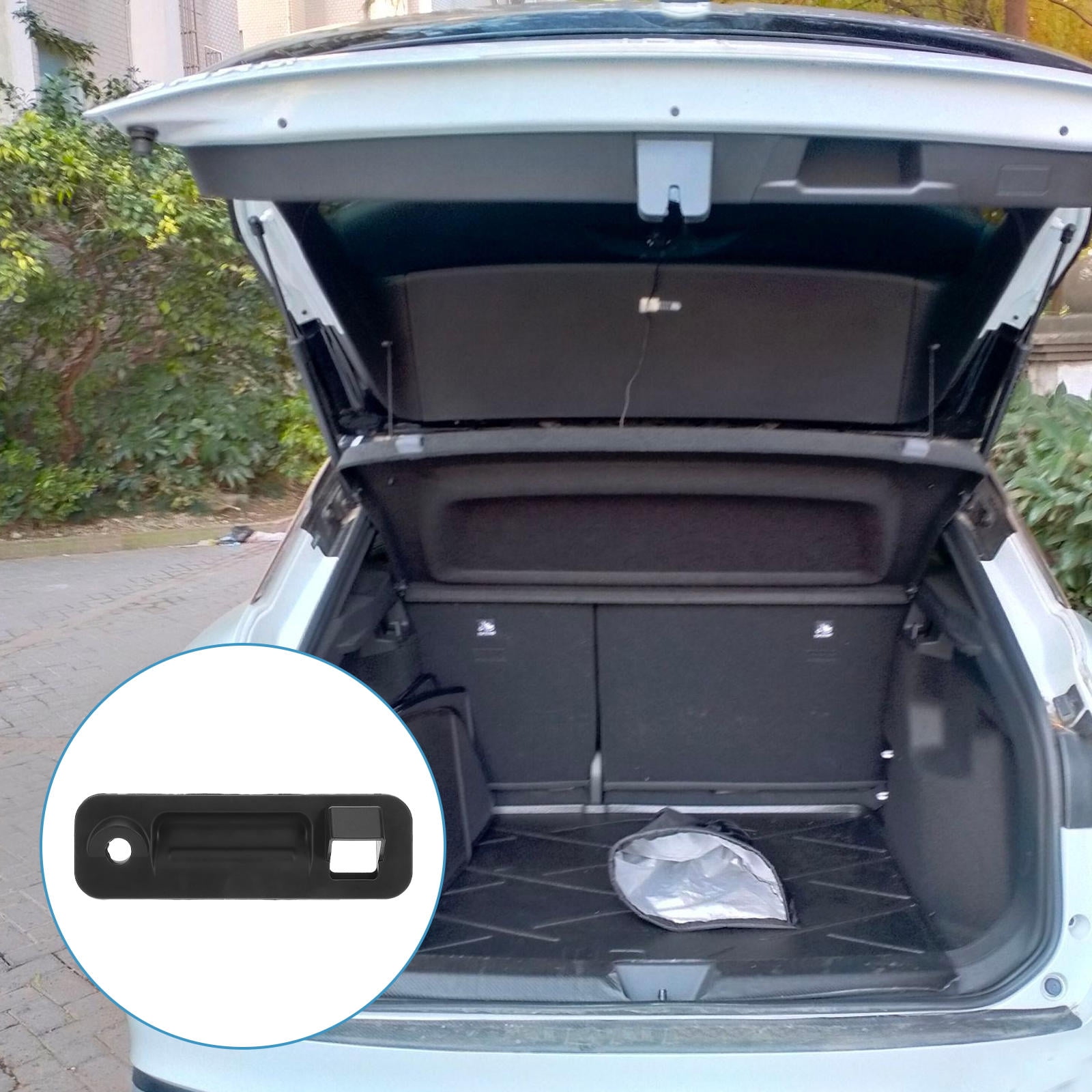 FESTFENDS 1Pcs Black Plastic Trunk Release Handle for Car Door and Rear ...