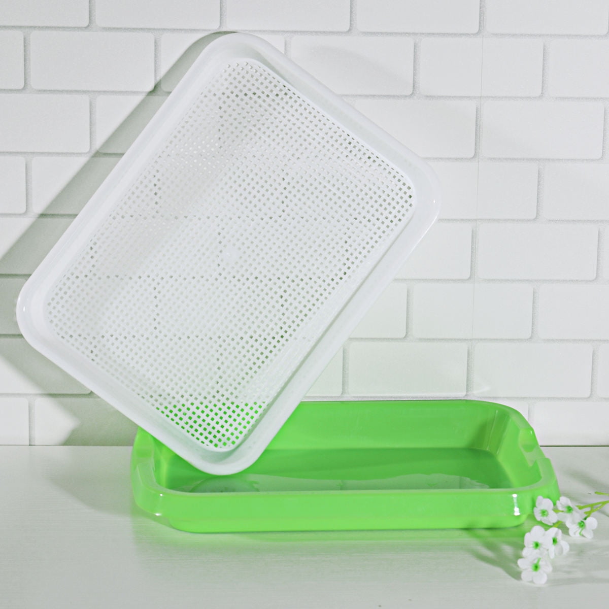 FESTFENDS 1Pcs Seedling Tray With Ventilation Function For Prevents ...