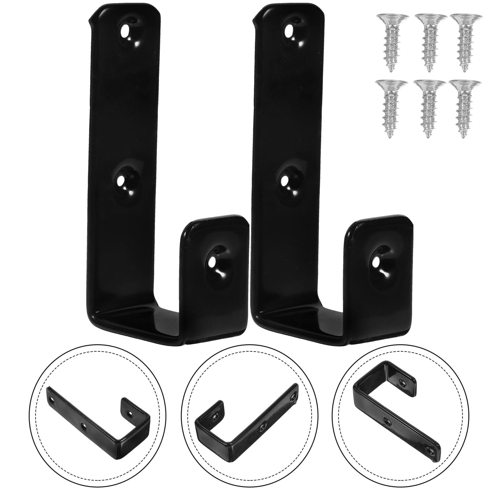 FESTFENDS 1Set Bunk Bed Ladder Hooks Iron and Plastic Sturdy and ...