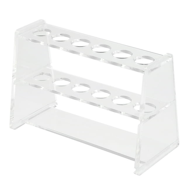 FESTFENDS 1Set Dual Layer Chemical Test Tube Rack 12 Hole For ...