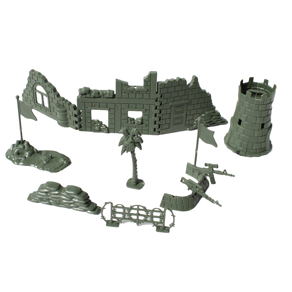 FESTFENDS 1Set Fence Model Toys Kids Diy Assembly Imaginative ...