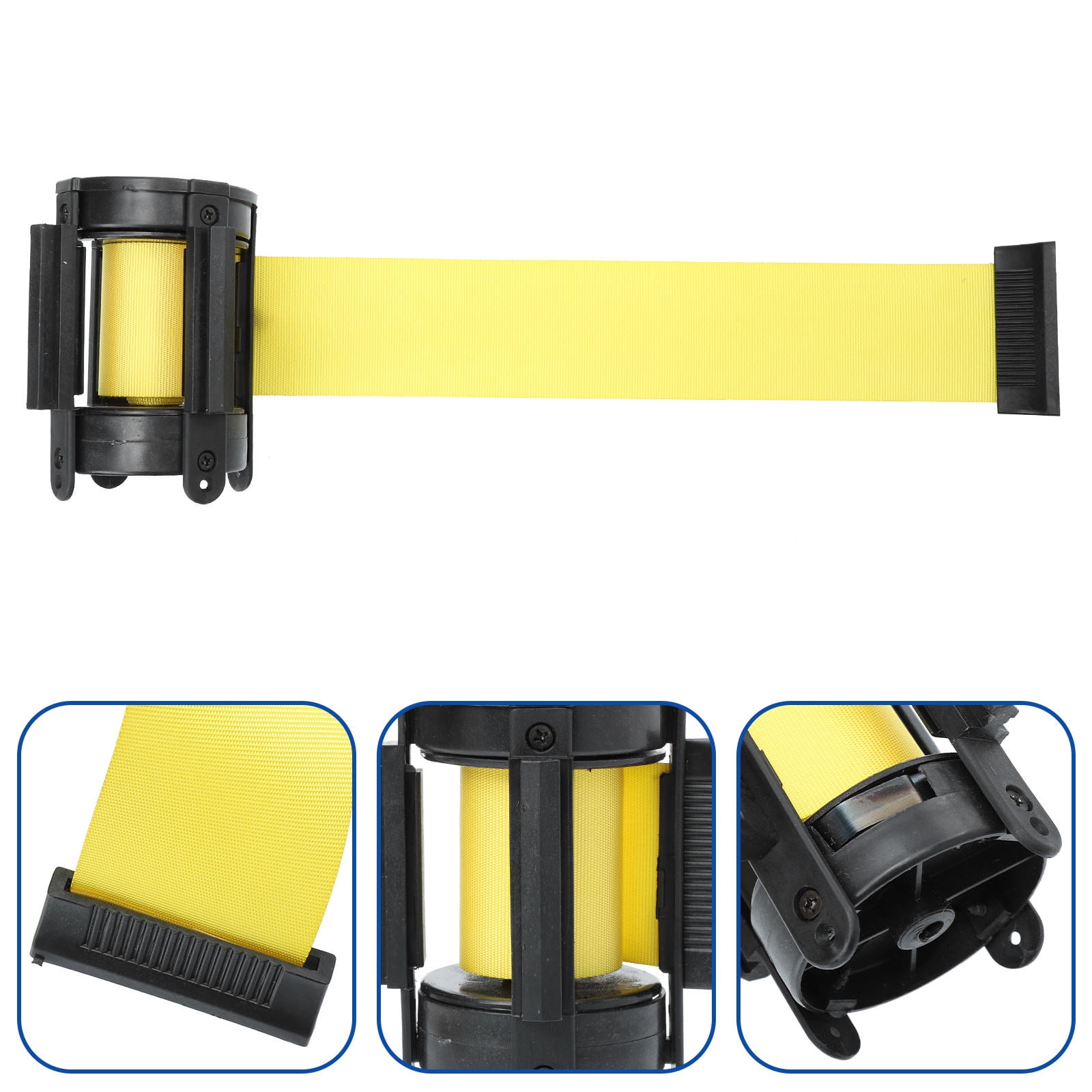 FESTFENDS Isolation Rail Warning Belt Mark Construction Area Yellow ...