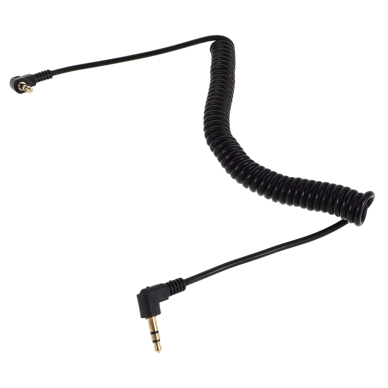 FESTFENDS 1Set Right Angle Headphone Cable for Tablets with Coiled ...
