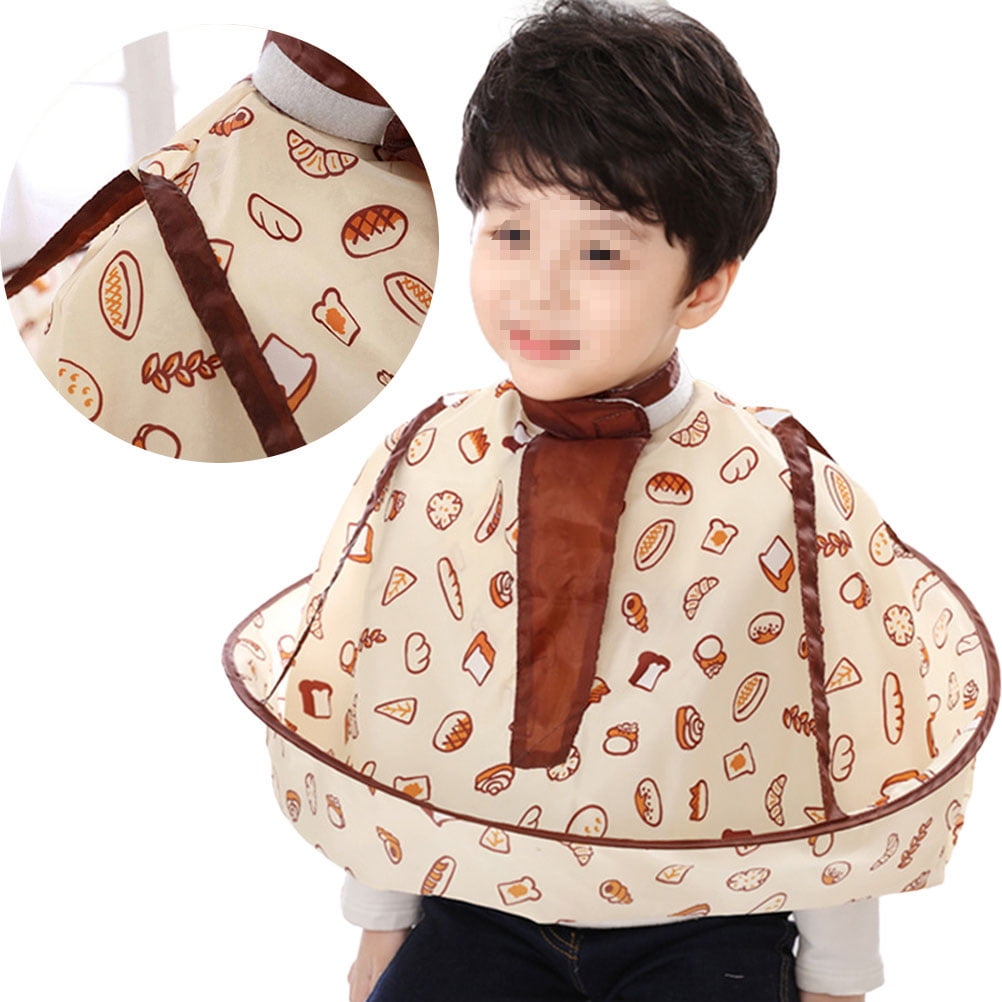 FESTFENDS 1Set Toddler Haircut Cape Inverted Umbrella Shape Protect Clothes Multi Color For ...