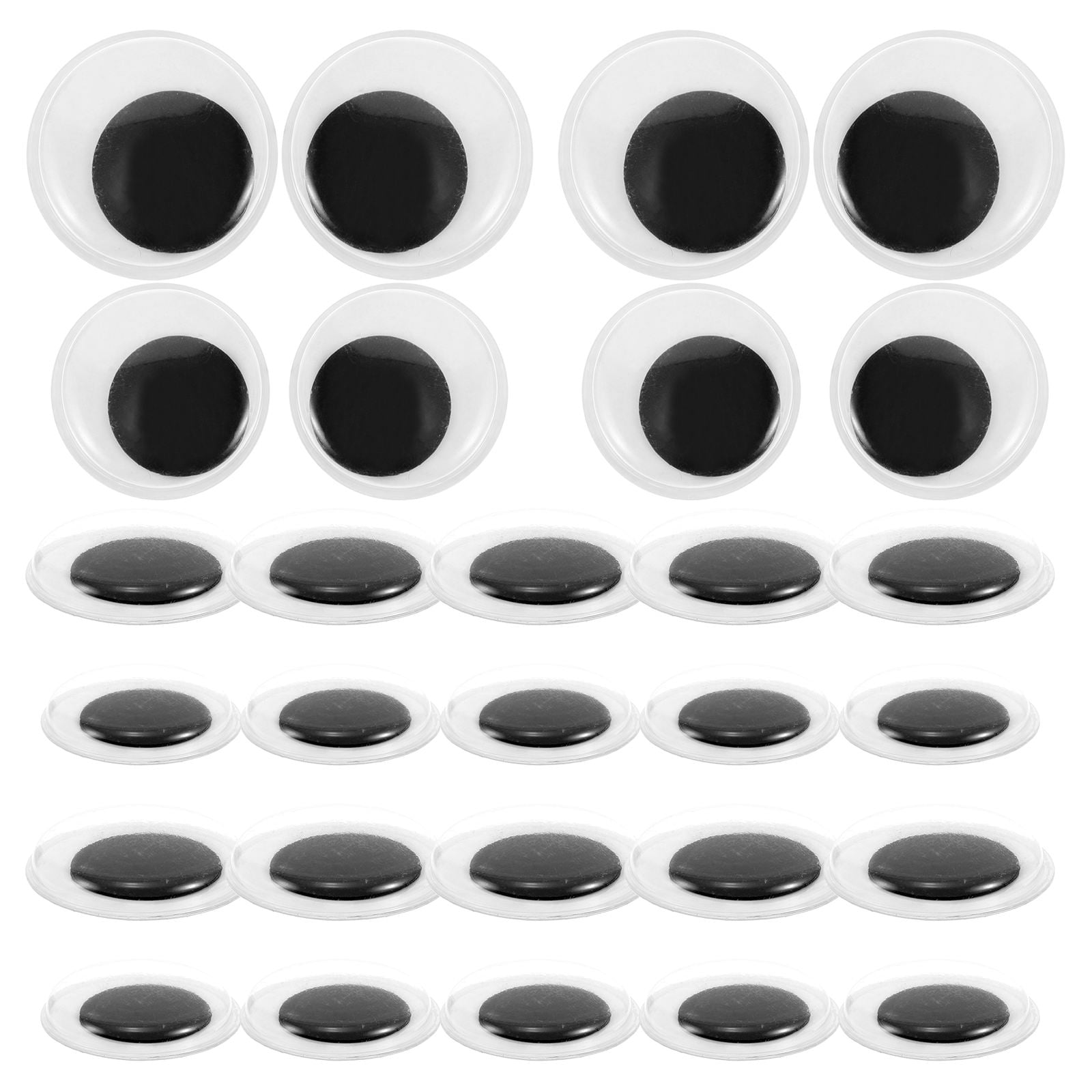 FESTFENDS 200Pcs Craft Eyes for Diy Projects Self-Adhesive Googly Eyes ...