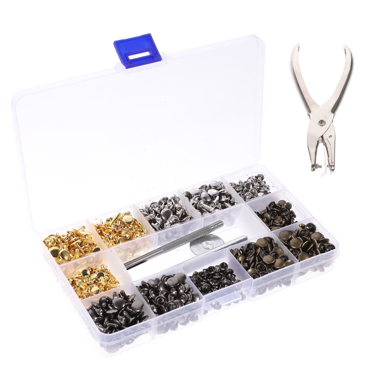 FESTFENDS 3 Tools Craft Metal Rivet Iron Material for Diy Crafting ...