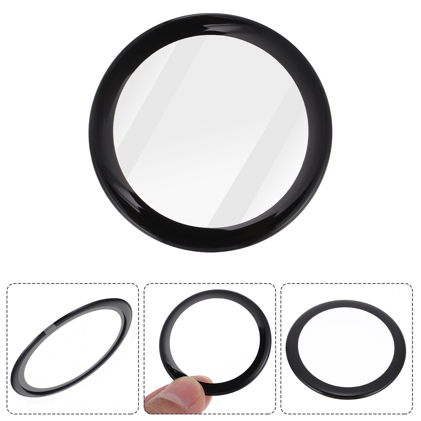 FESTFENDS 3Pcs 3D Composite Film Watch Screen Protection 4.5X1.8Inch ...