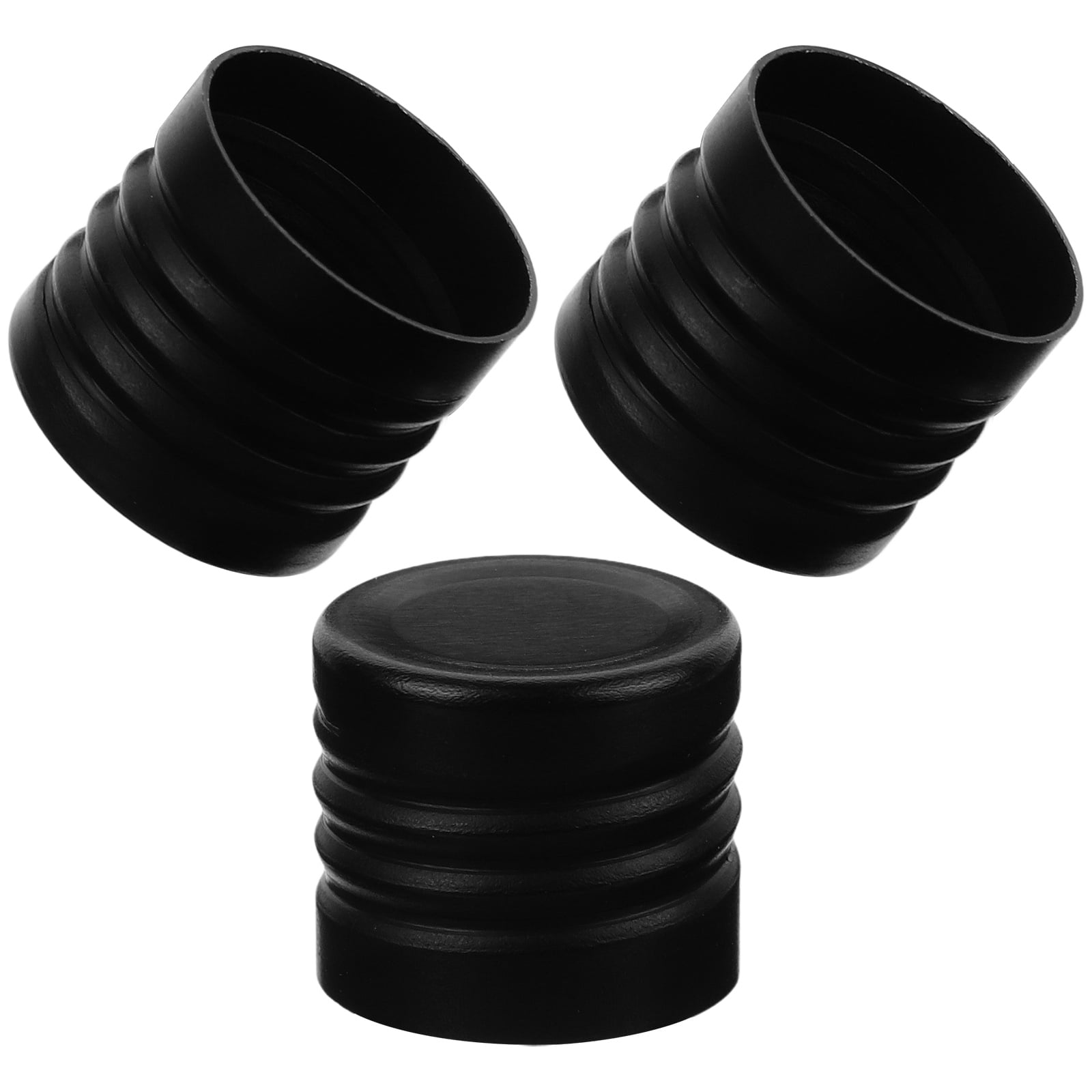 FESTFENDS Milk Bottle Lids Anodized Aluminum 3Set 0.8x0.7x0.7in ...