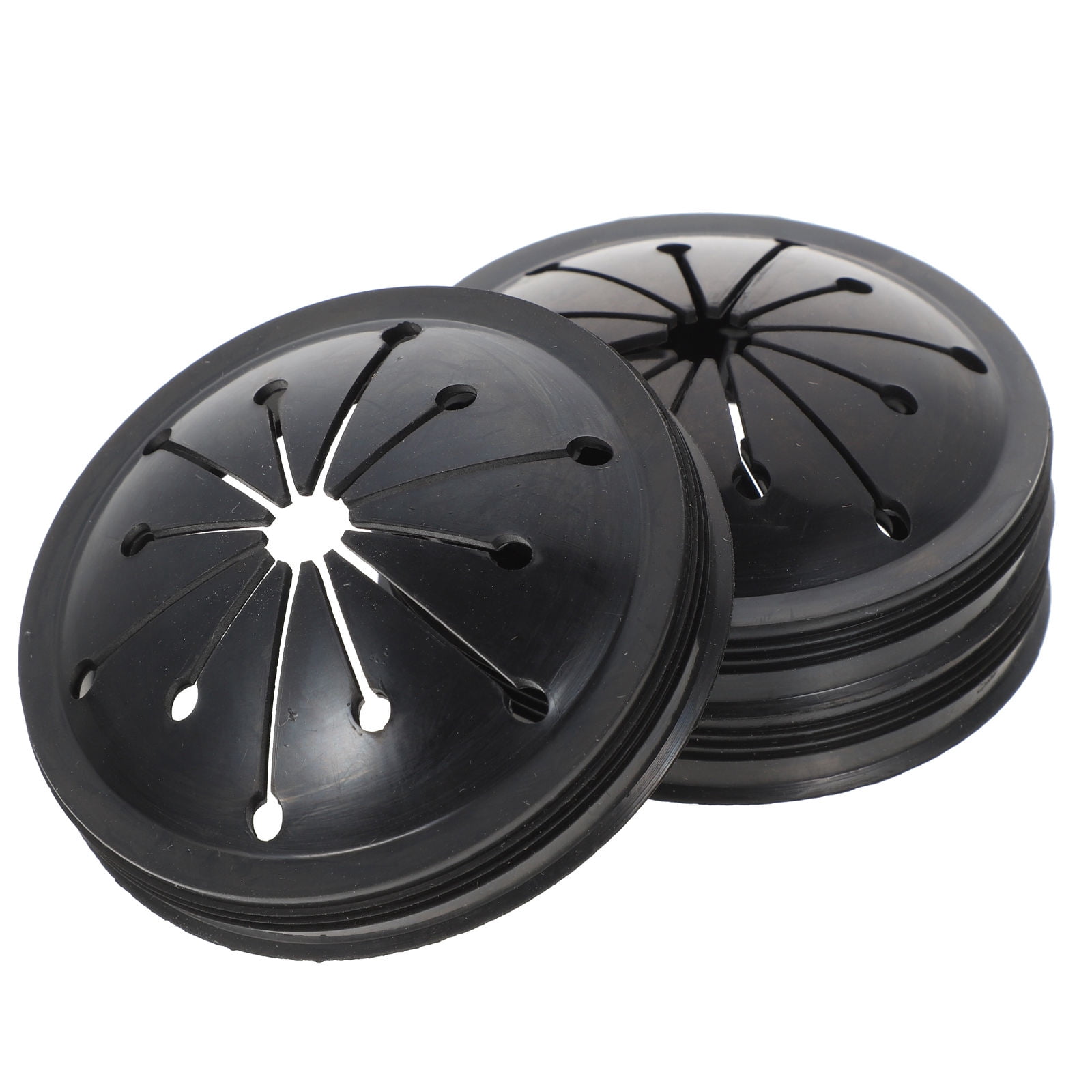 FESTFENDS 3Pcs Drain Cover For Kitchen Garbage Disposal System Black ...