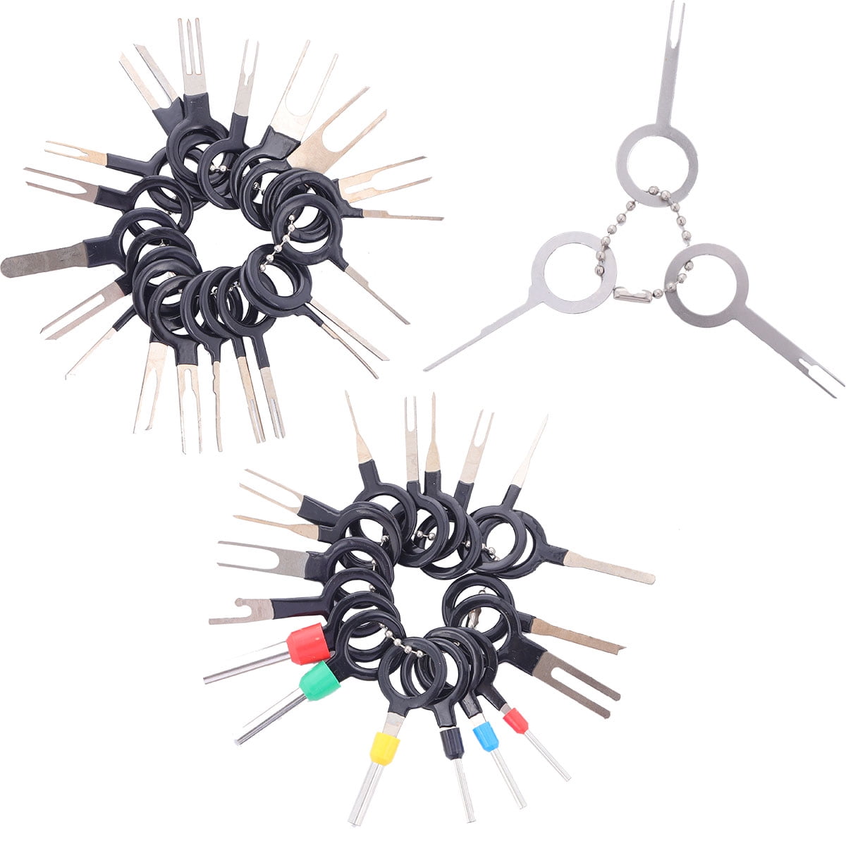 FESTFENDS 41Pcs Terminal Pin Extractor Kit Wire Harness Terminal ...