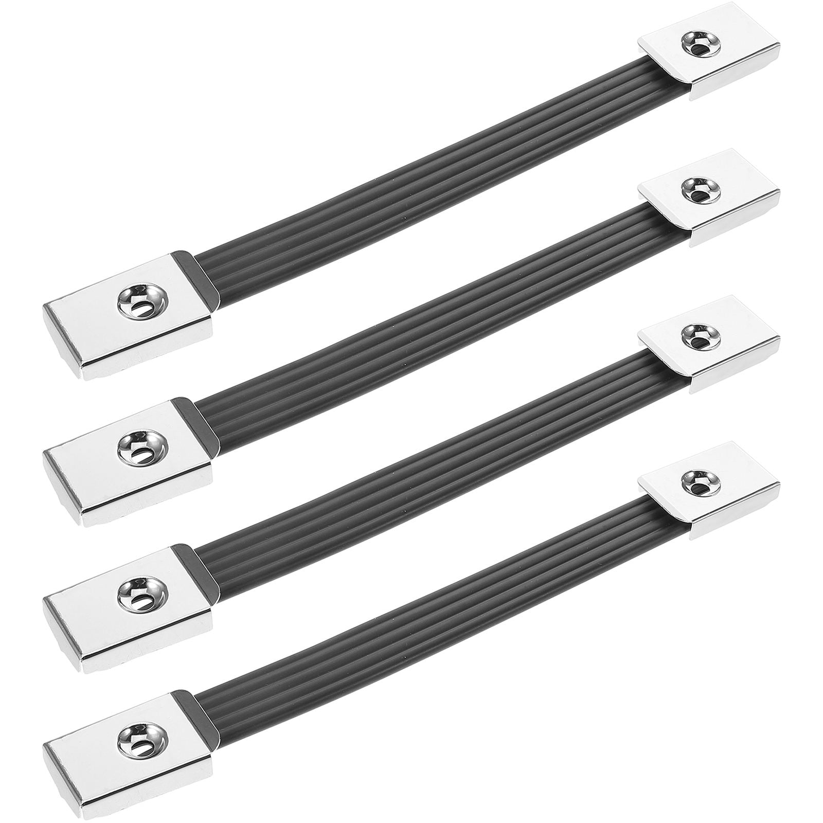FESTFENDS 4Pcs Black Speaker Handles with Rectangular Shape for Vintage ...