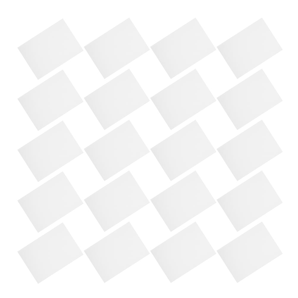 FESTFENDS 50 Sheets White Rectangular Diamond Drawing Protection Paper ...