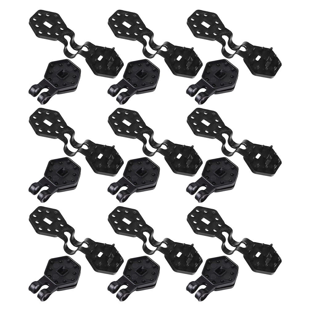 FESTFENDS 50Pcs Shade Cloth Plastic Clips for Holding Shade Fabric and ...