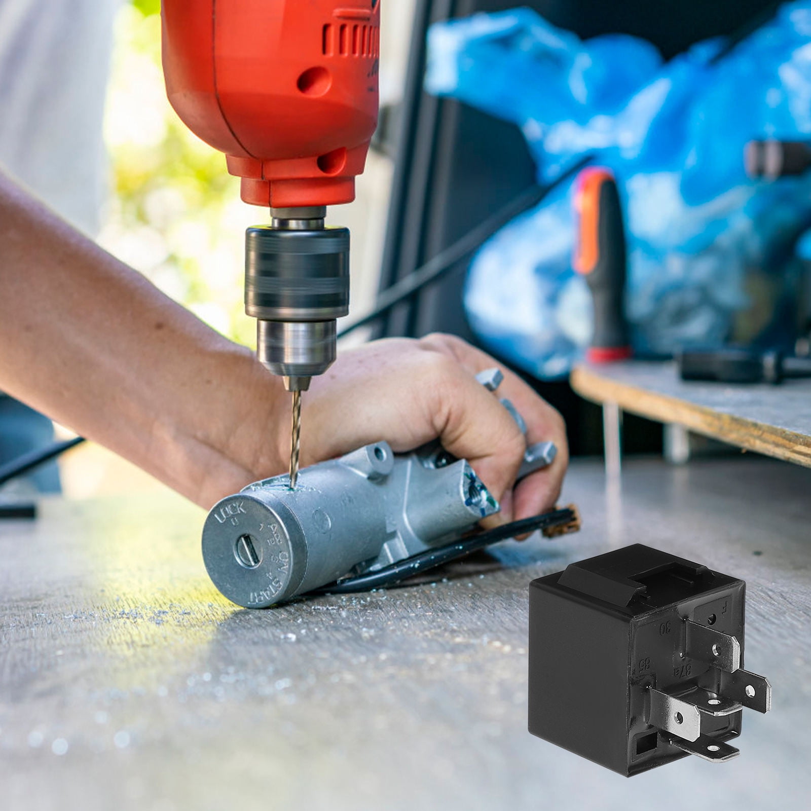 FESTFENDS 5Pcs Mini Relay Socket Base Holder for Automobile Usage with ...