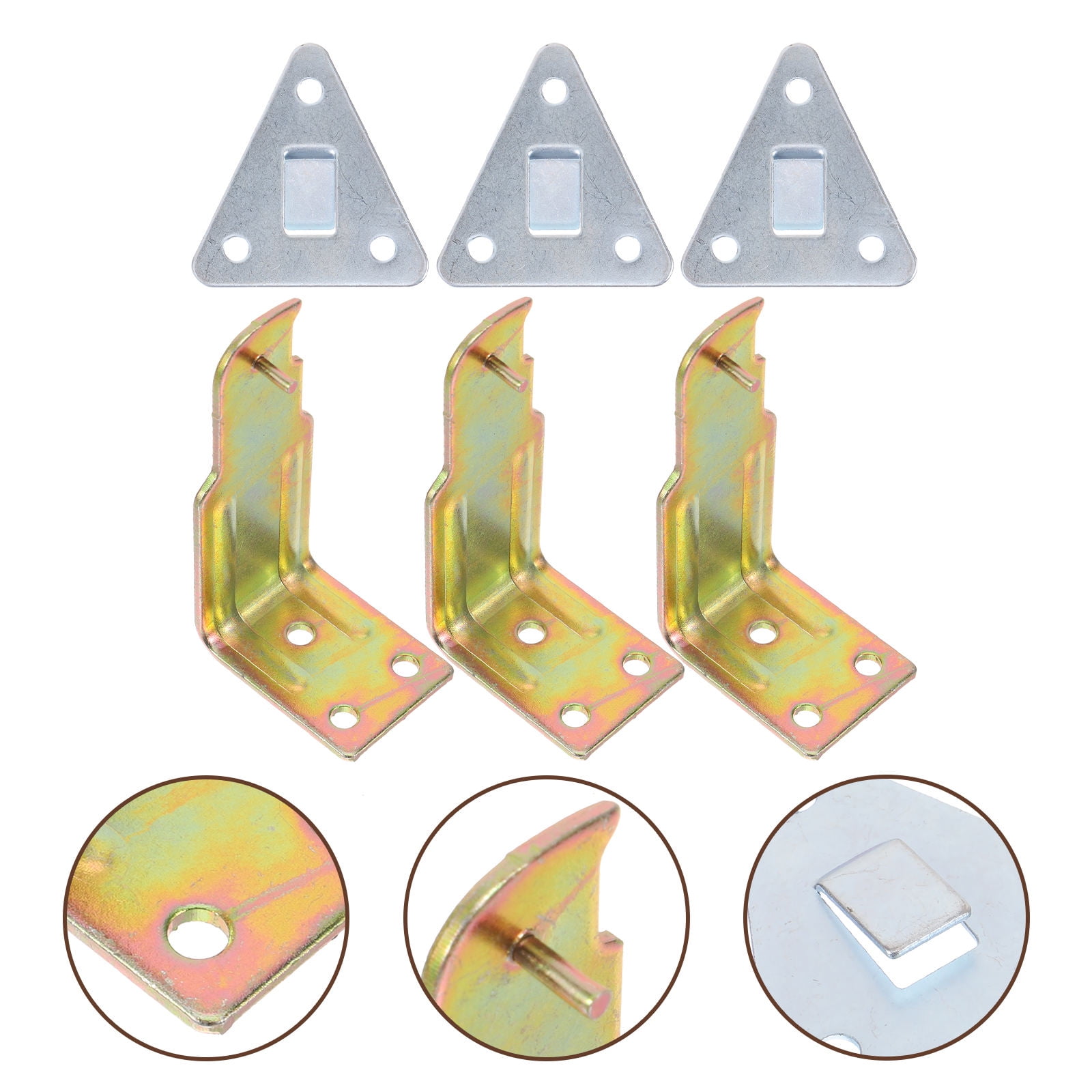 FESTFENDS 6 Sets Wall Mount Brackets for Fire Extinguishers Preventing ...