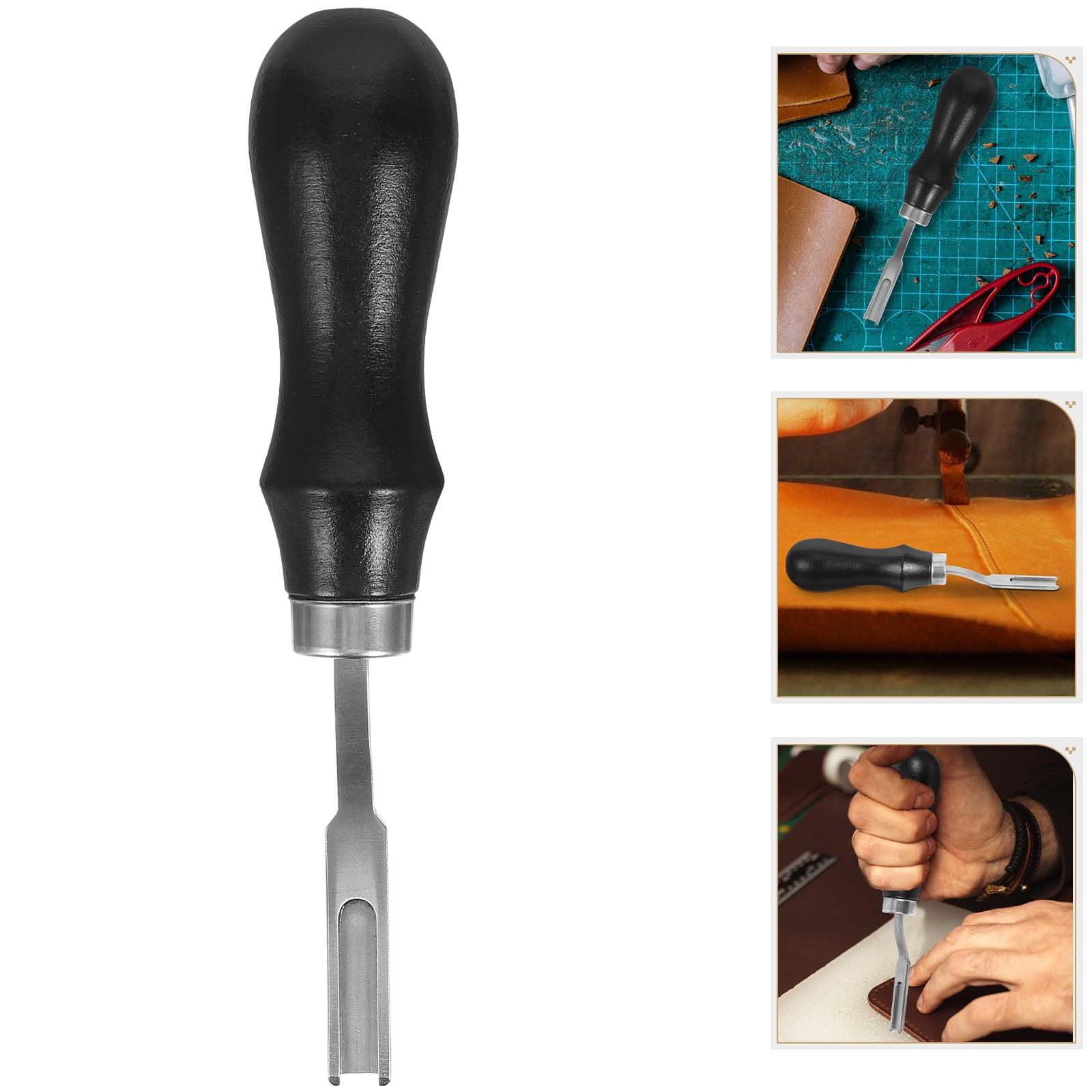 FESTFENDS 6Pack Edge Skiving for Leather Crafting Tool with Wide Tool ...