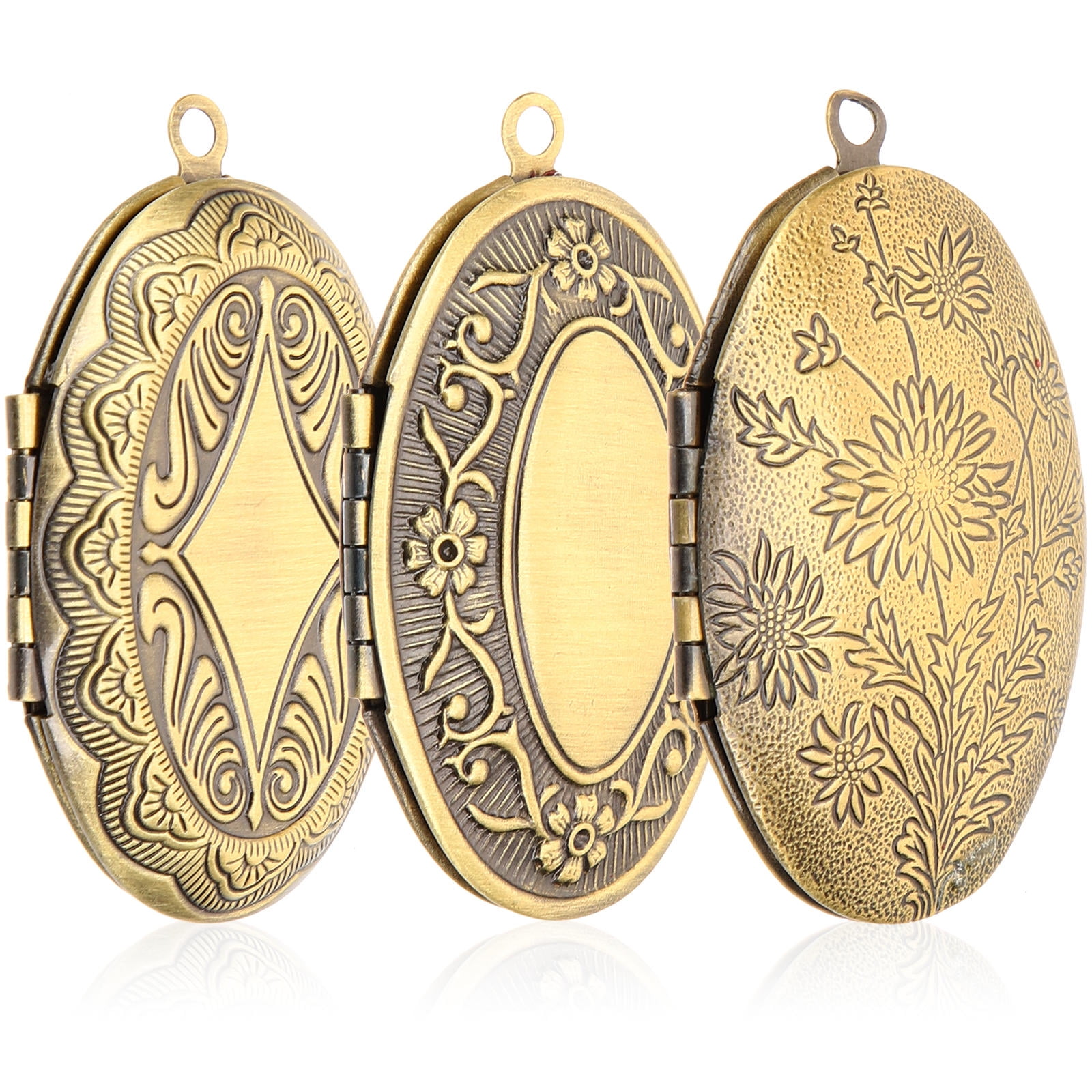 FESTFENDS 6Pcs Commemorative Photo Frame Pendant Bouquet Photo Locket ...