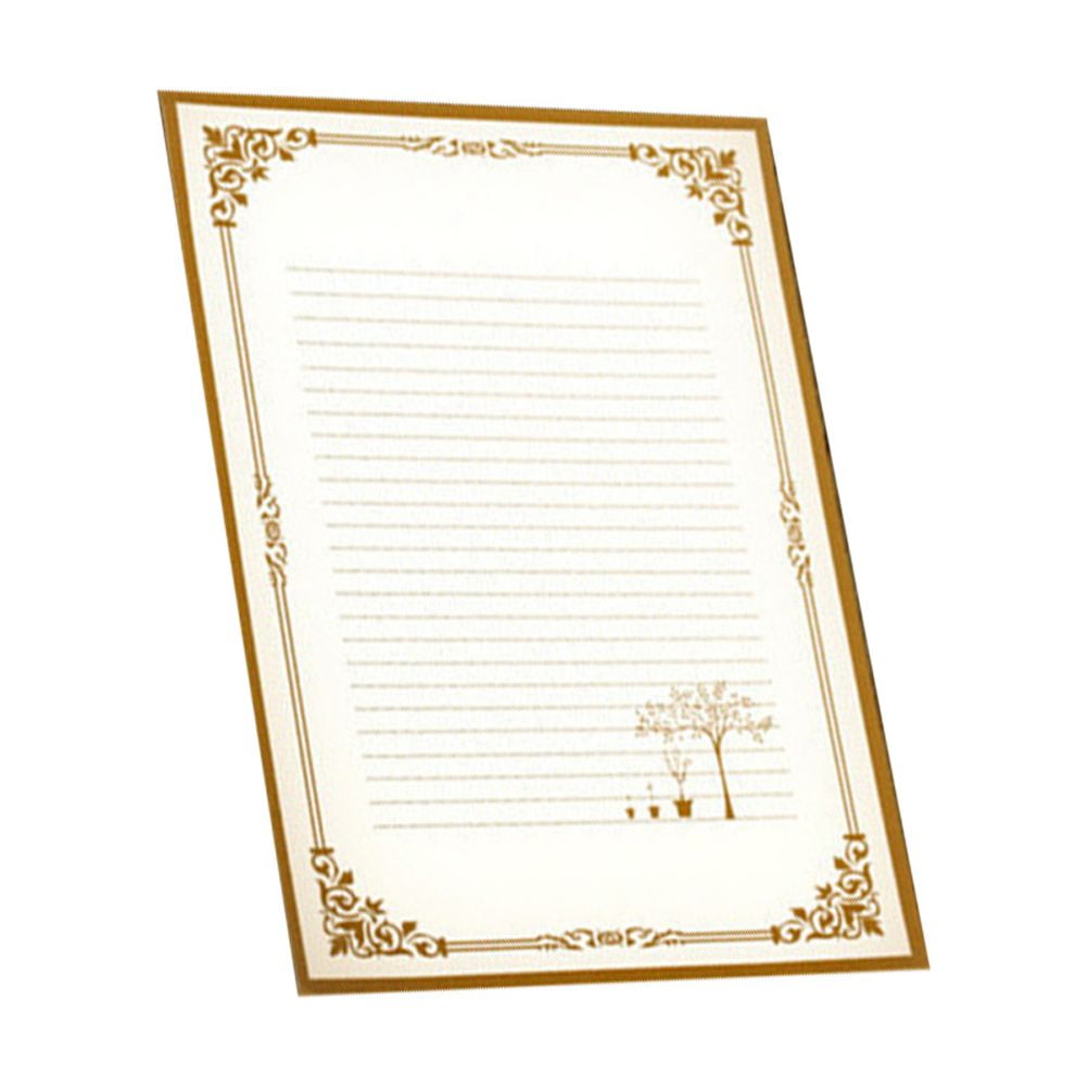 FESTFENDS 8Pcs Stationery Letter Writing Paper Set Rectangular Vintage ...