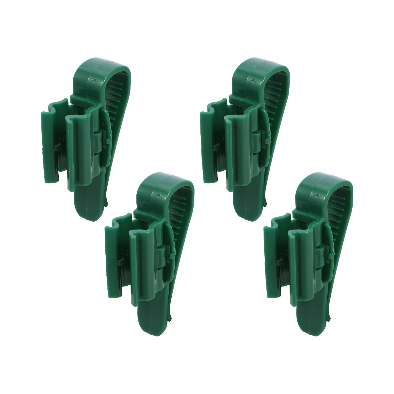 FESTFENDS Aquarium Water Tube Clamp 4Set of Green Plastic Fish Tank ...