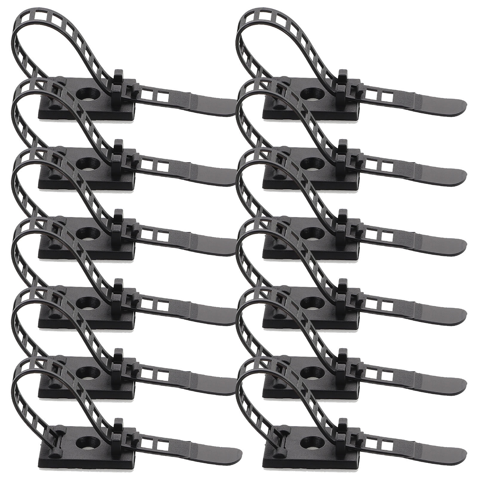 FESTFENDS Cable Management Ties 60Pcs Heavy Duty Nylon Straps for Home ...