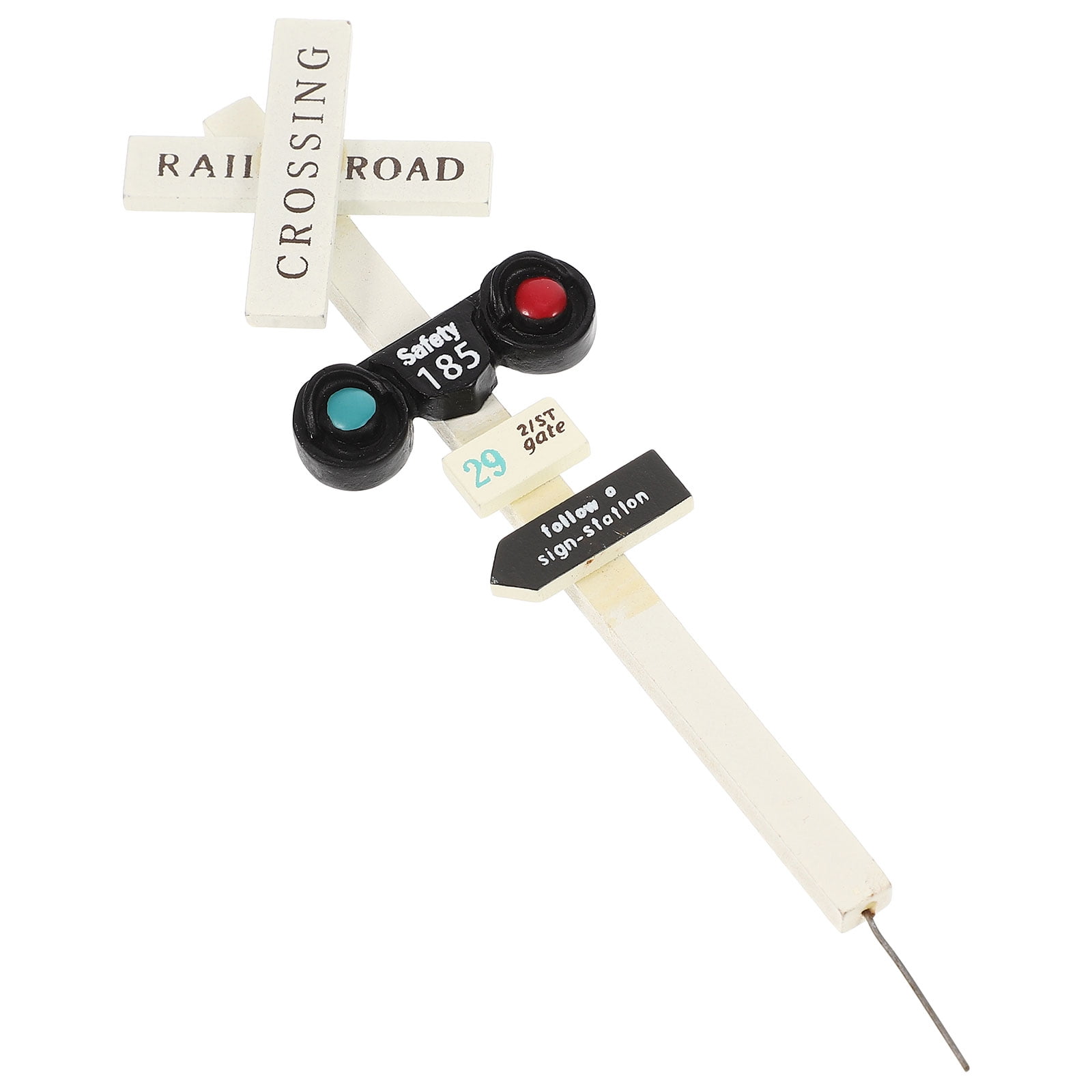 FESTFENDS Diorama Creation Mini Traffic Signs Set Resin Road Sign for ...