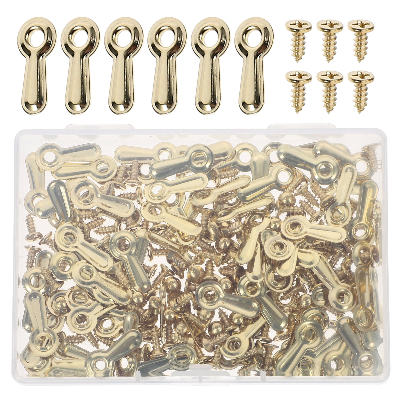 FESTFENDS Frame Clips 100 Clips Golden Iron For Photographers And Craft ...