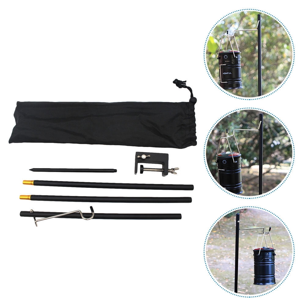 FESTFENDS Outdoor Light Pole Portable Camping Folding Lamp Pole for ...