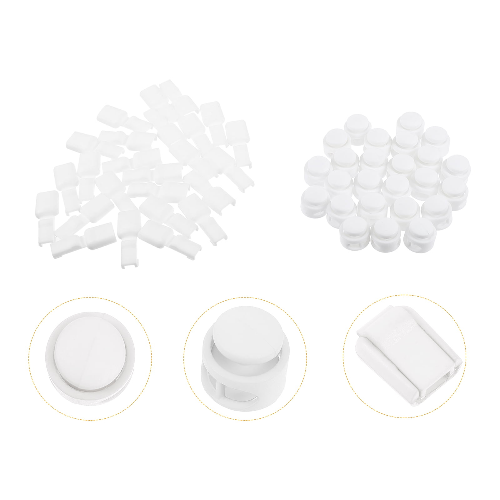 FESTFENDS Shoe Buckle Tail Clip Set Shoelace Buckle Lock For Sneakers ...