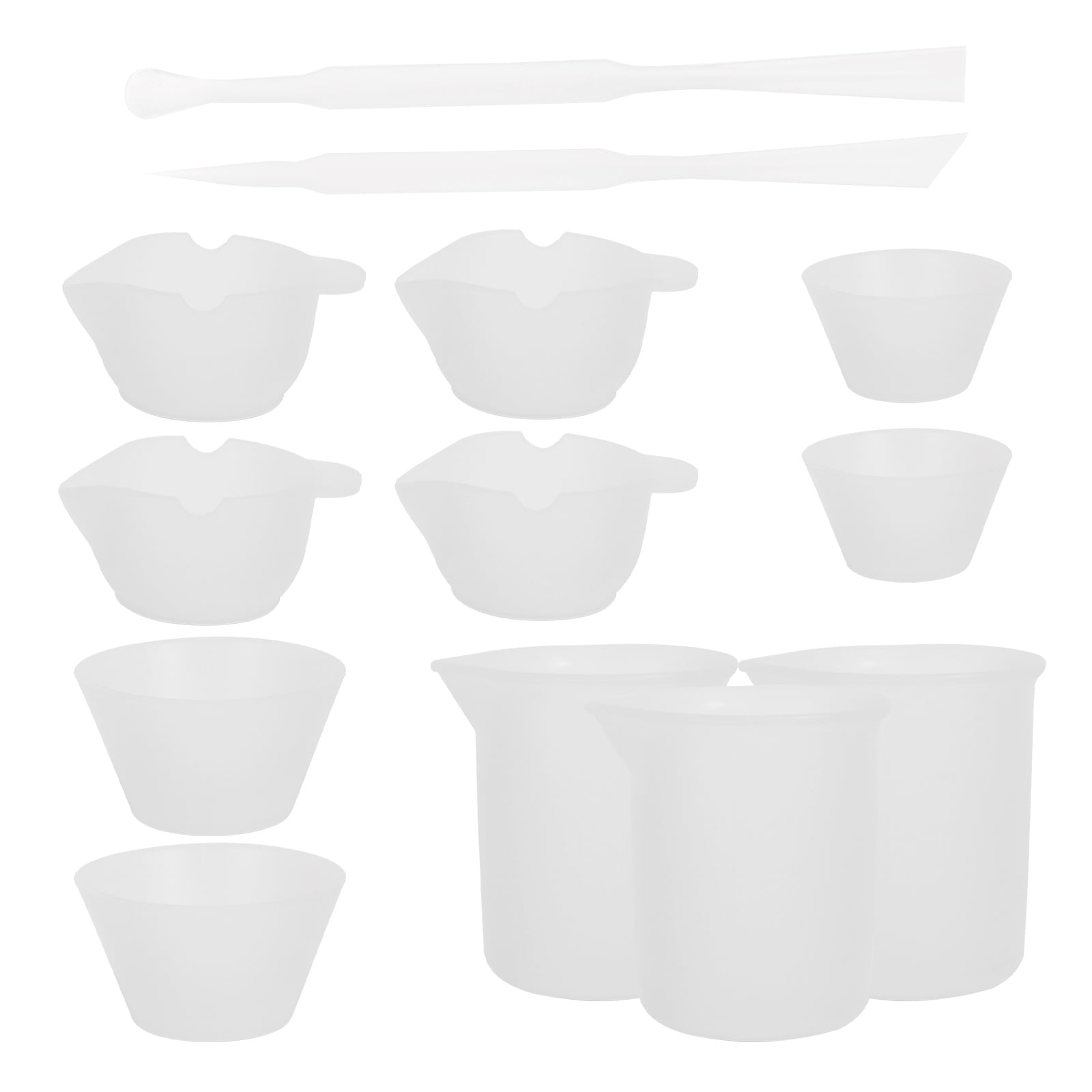 FESTFENDS Silicone Measuring Cups Tool for Stirring Epoxy Craft Making ...