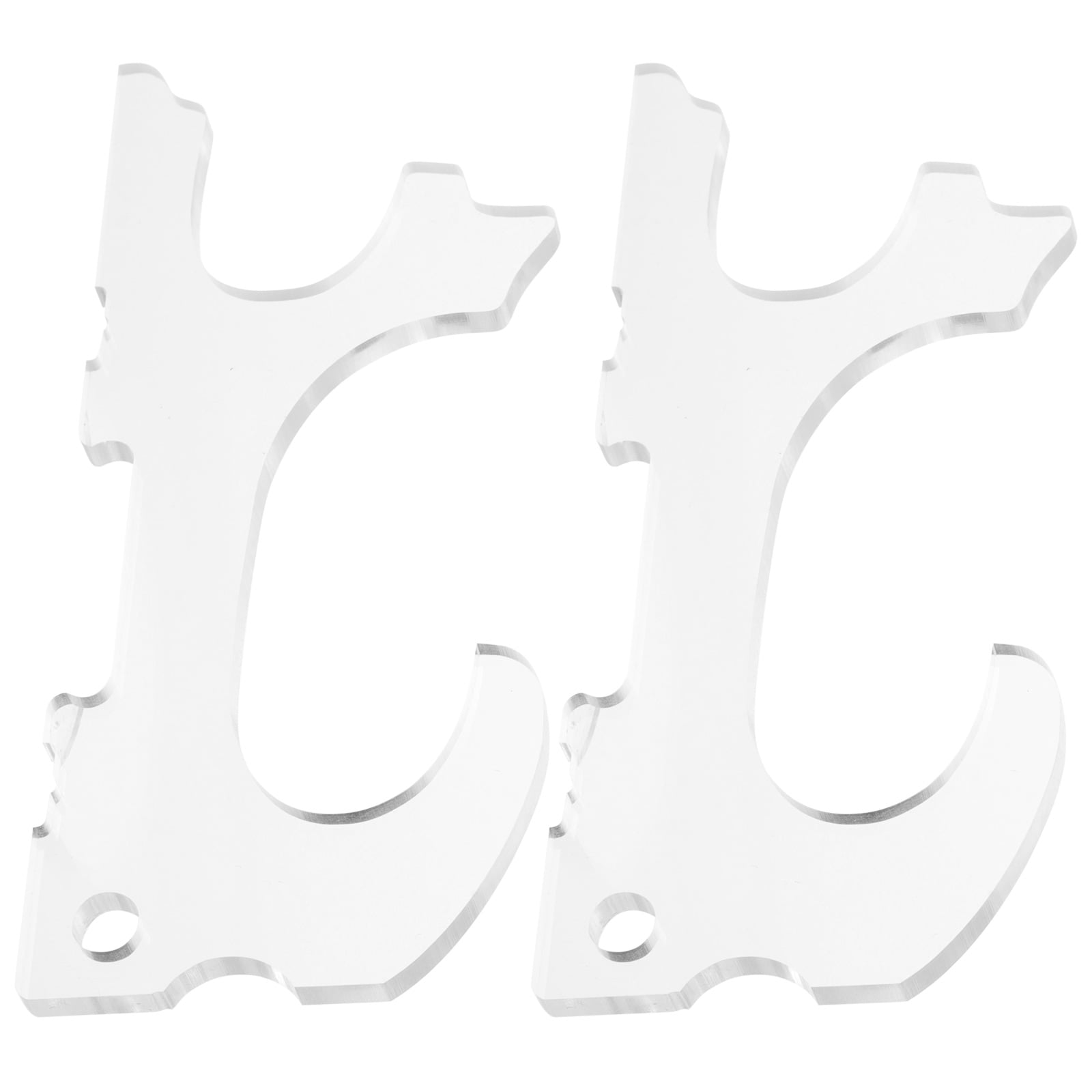 FESTFENDS Sword Holder Rack Acrylic Sword Display Stand 2Pcs 6.9X3In ...