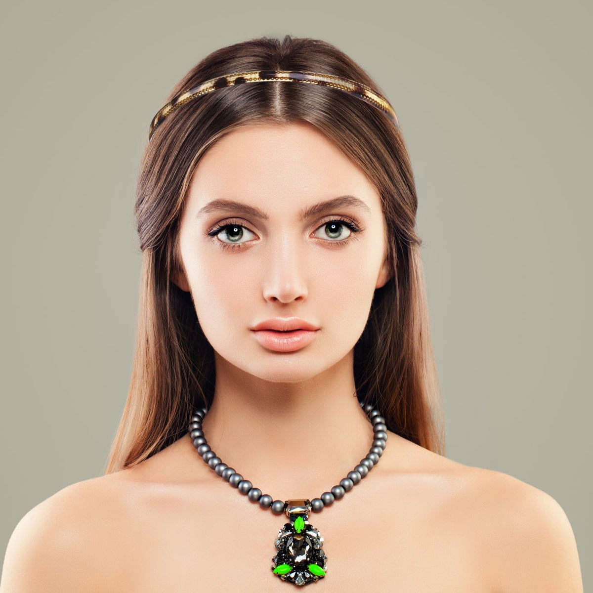 FESTFENDS Women Headband Set Durable Plastic Hair Accessories With ...