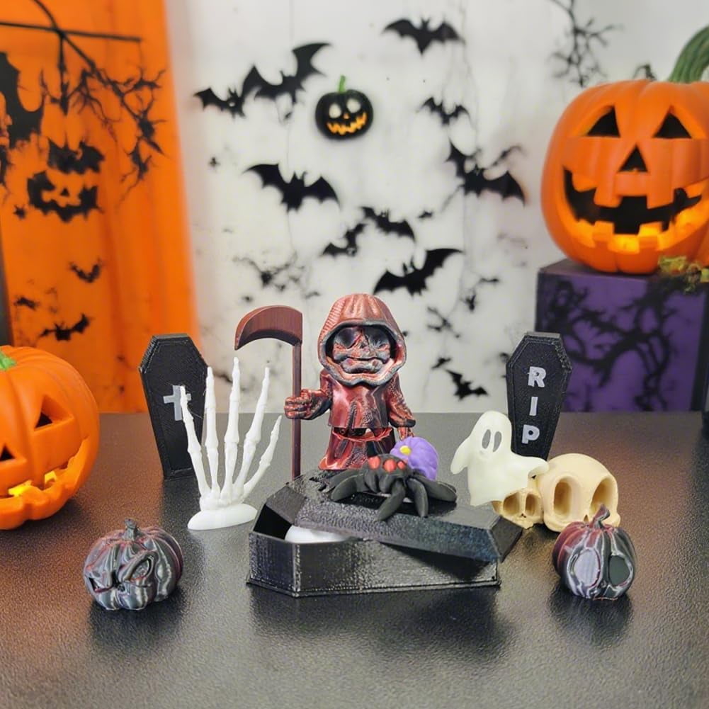 FESTILA Halloween Countdown Calendar 2025 – Ghost Themed Holiday Advent ...