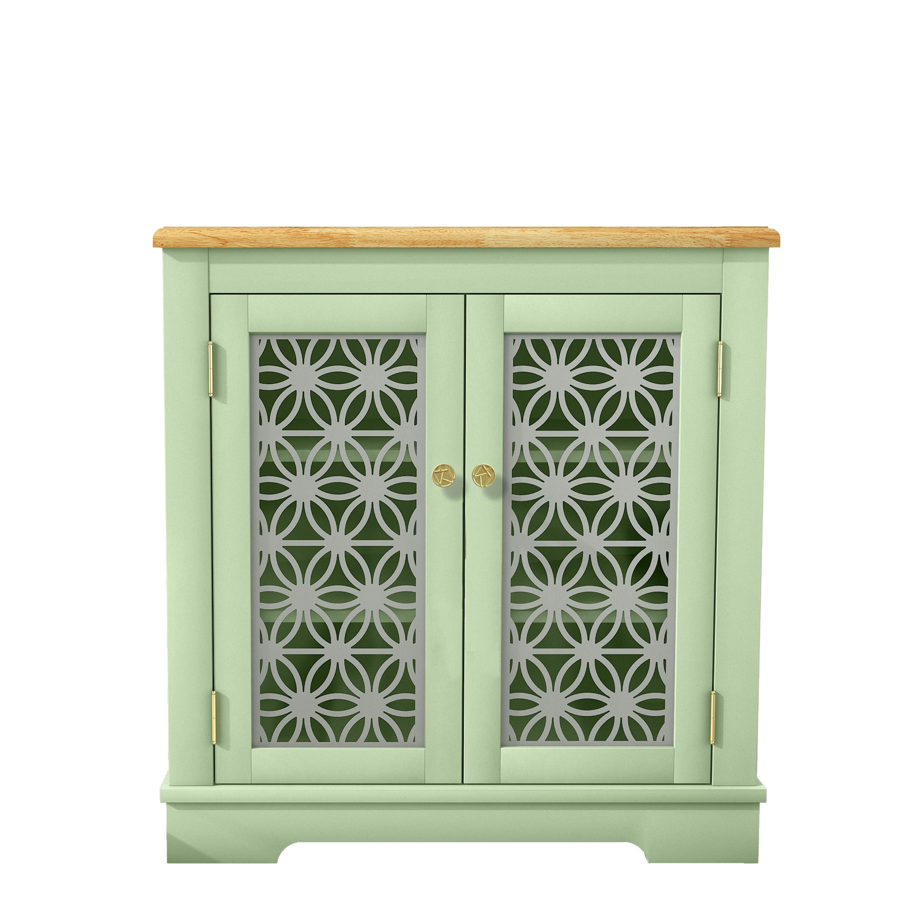 FESTIVO 31 in. 2-Door Accent Storage Buffet Cabinet Sideboard - 31" in ...