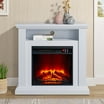 "YUKOOL 60"" Electric Fireplace, Wall Mounted & Recessed, Touch Screen ...