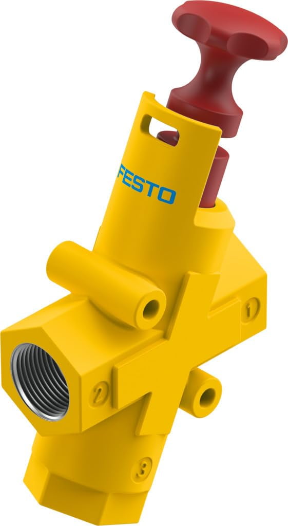 FESTO HE-G1/2-LO 197134 Shut-off valve - Walmart.com