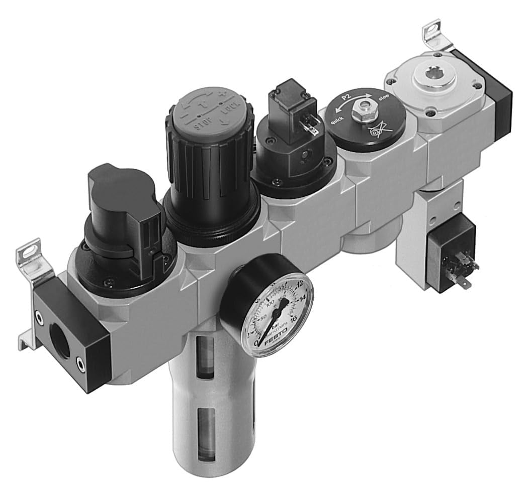 FESTO LFR-1/2-D-MIDI-KG-A 185788 Service Unit Combination - Walmart.com