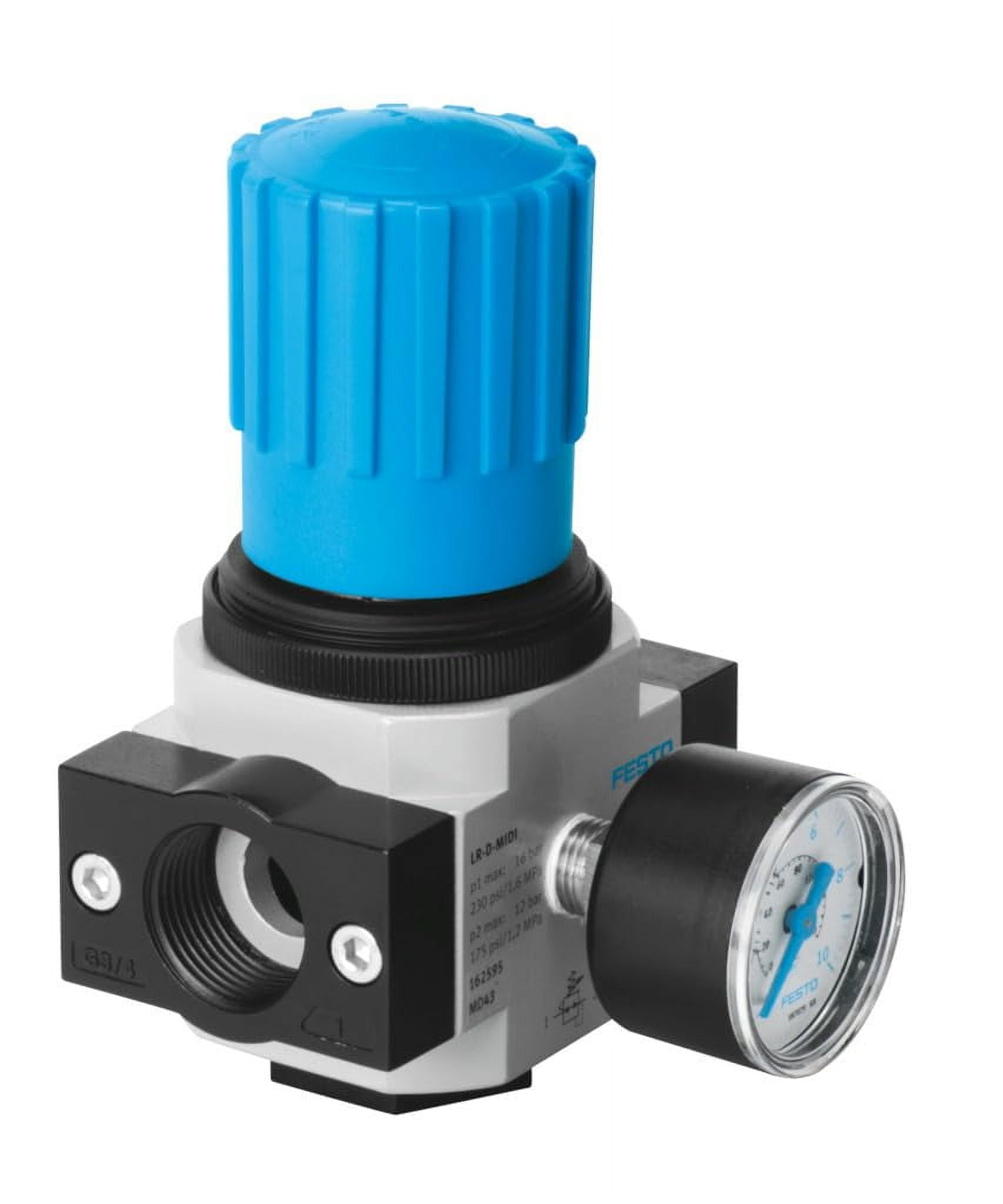 FESTO LR-1/8-D-I-MINI-MPA 8002388 Pressure Regulator - Walmart.com