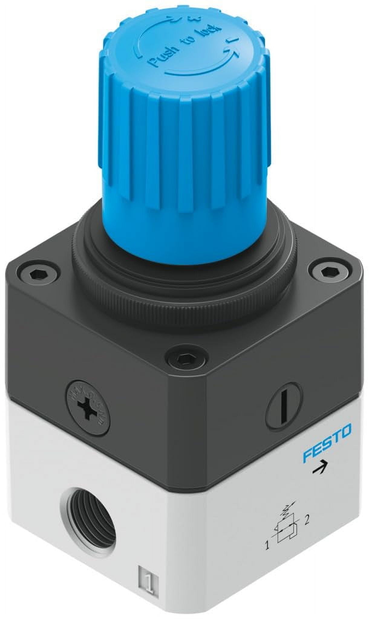 FESTO LRP-1/4-10-F1A 8196142 Precision Pressure Regulator - Walmart.com