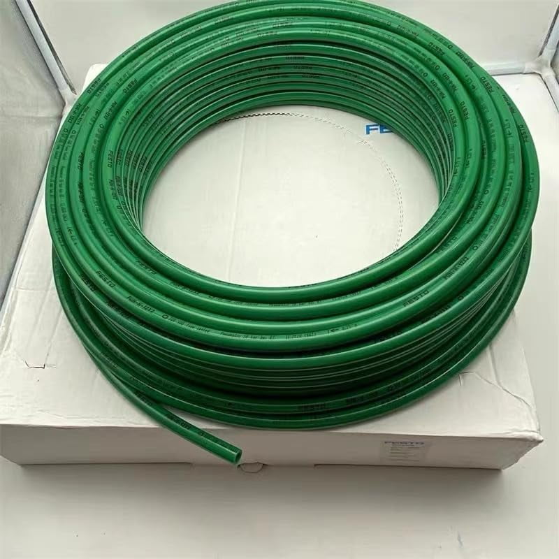 FESTO PUN-10X1.5-GN 558295 PUN-10X1,5-GN Green Plastic tubing，7 mm ID,10 mm OD,50 Meters Length ...