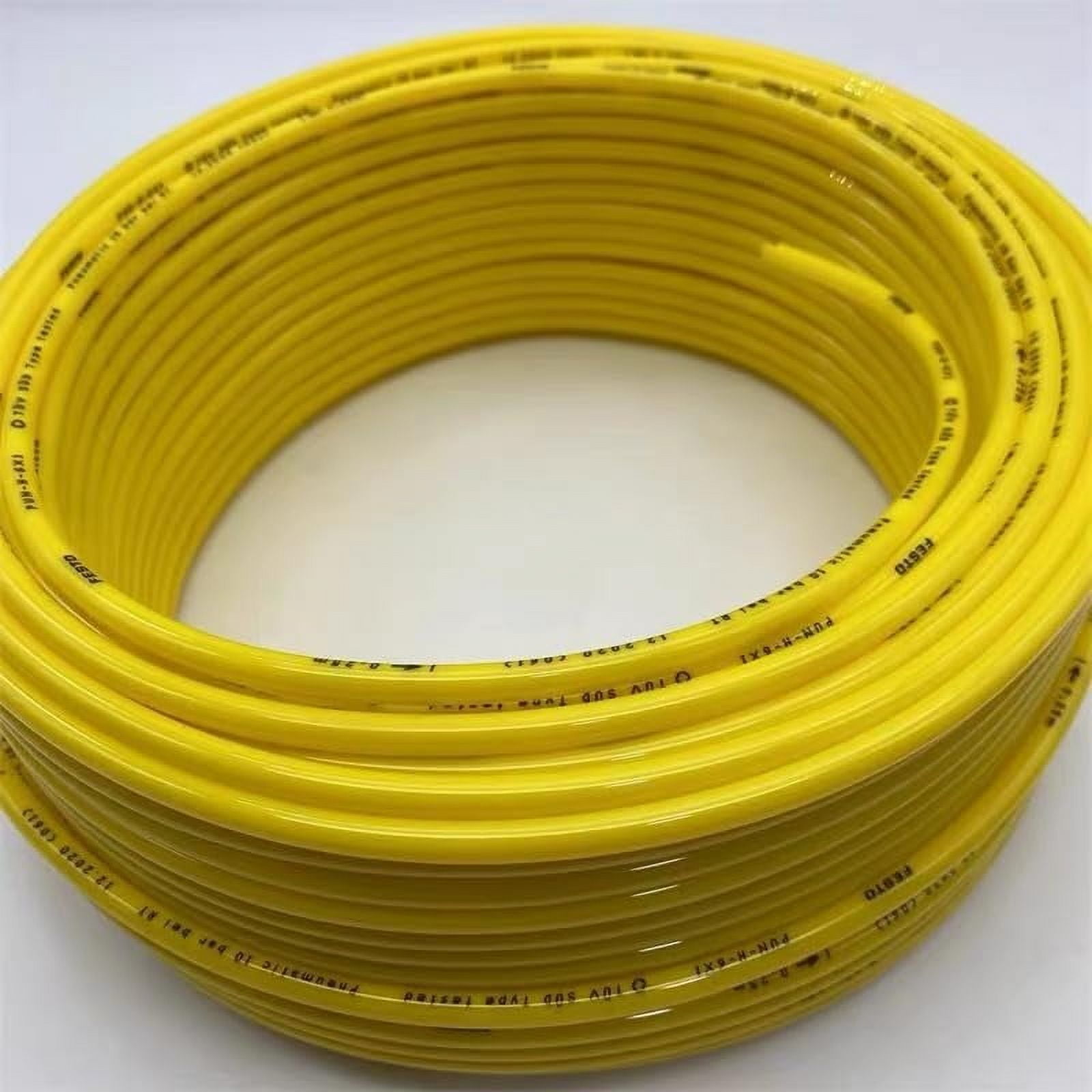 FESTO PUN-H-12X2-TGE-200 8048720 Translucent Yellow Plastic tubing，8 mm ...
