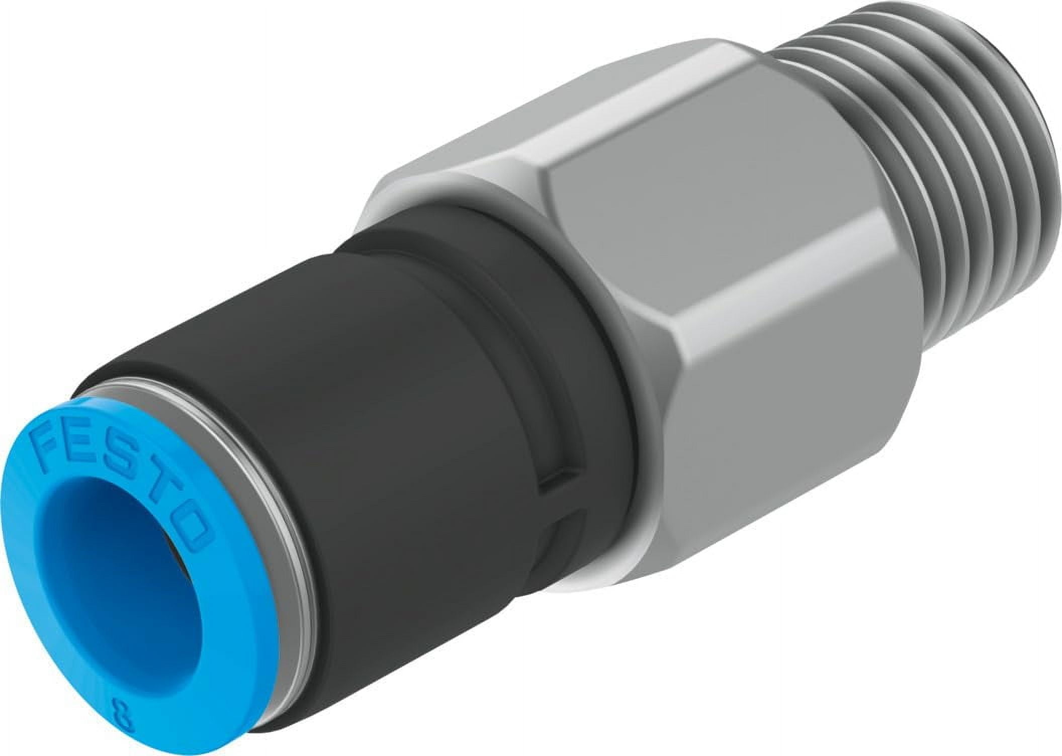 FESTO QSR-3/8-12 153408 Push-in fitting, rotatable (10 units/package ...