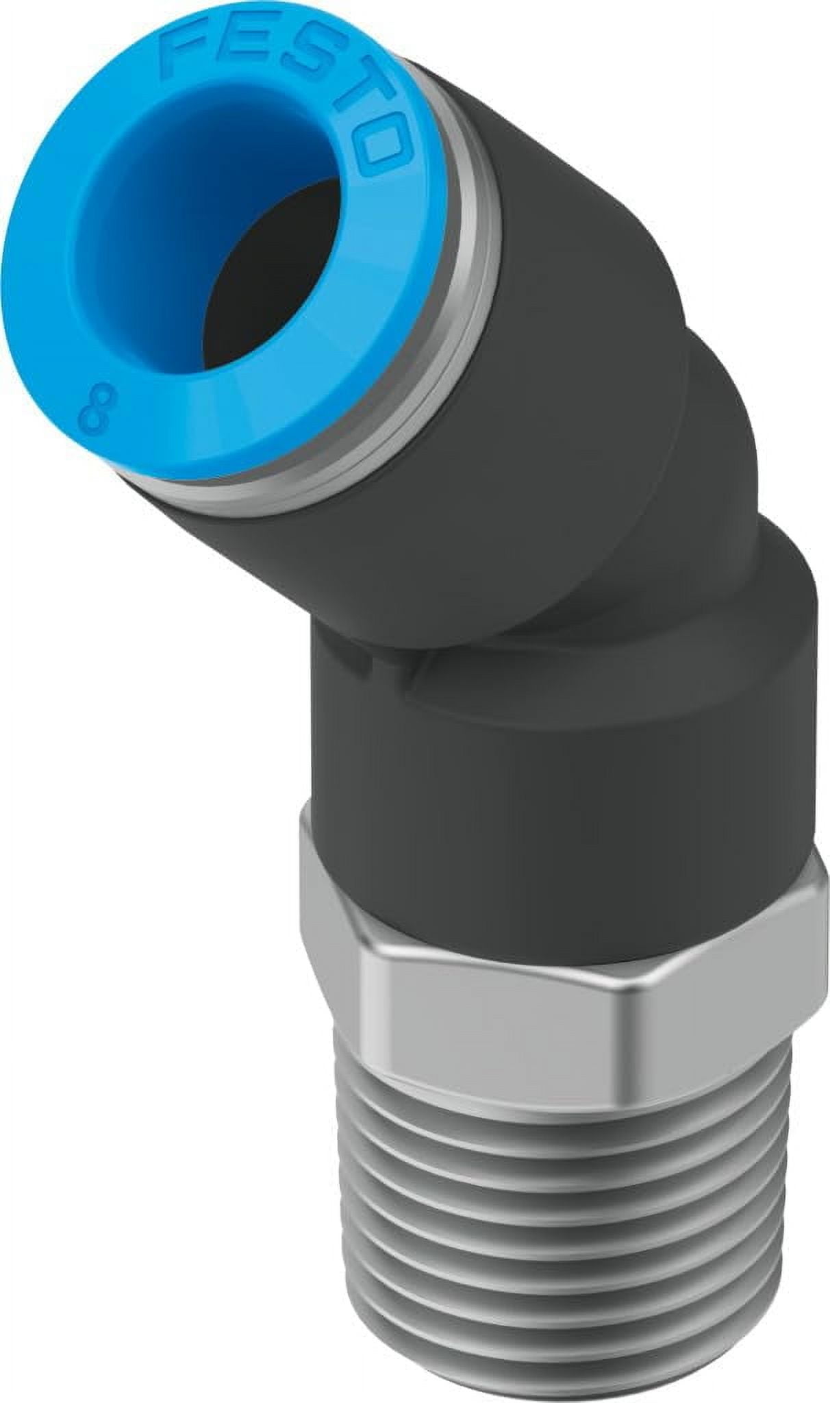 FESTO QSW-1/8-8 130598 Push-in fitting (10 units/package) - Walmart.com