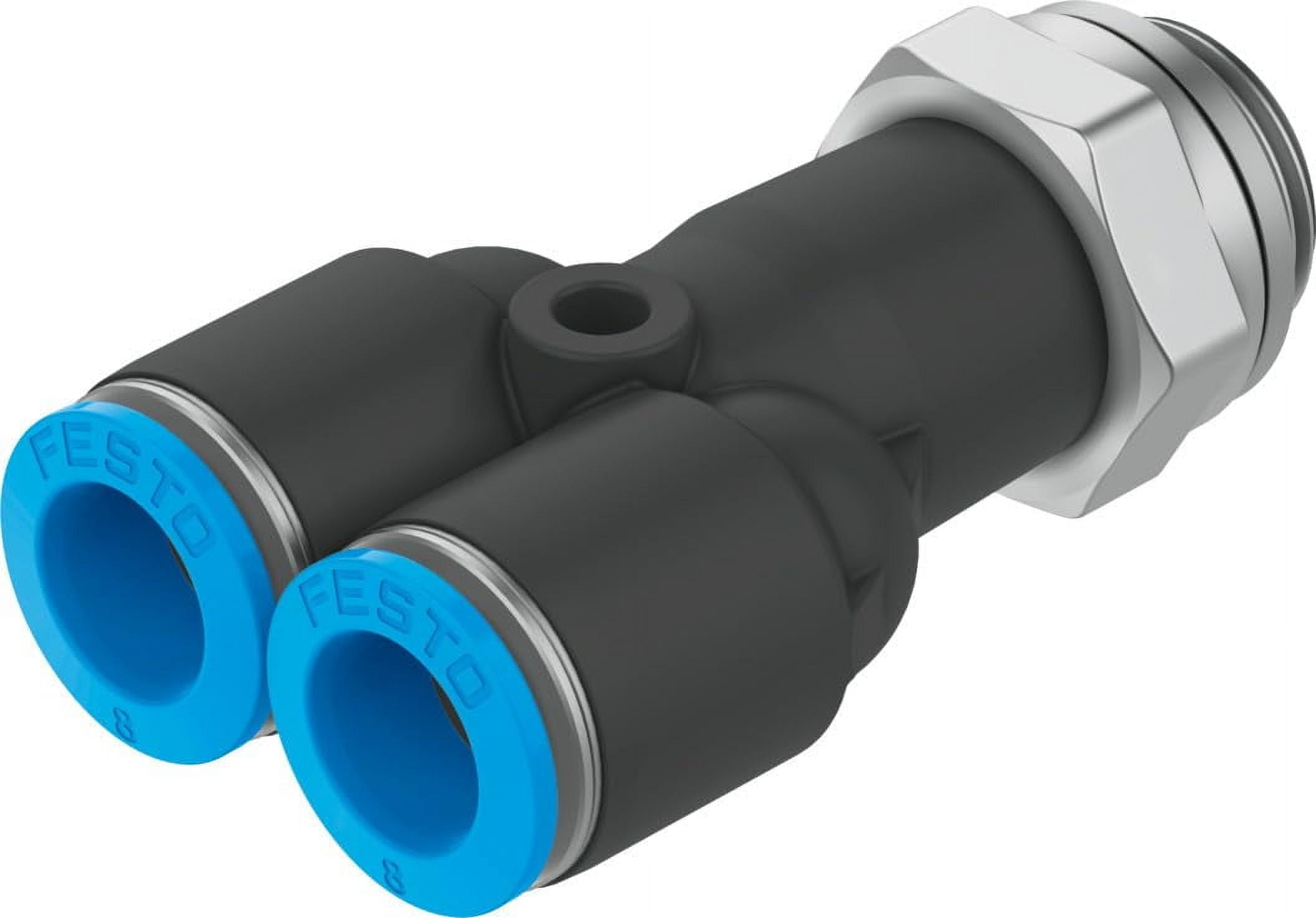 FESTO QSY-8H-6-B 133147 Push-in Y-connector (10 units/package) - Walmart.com