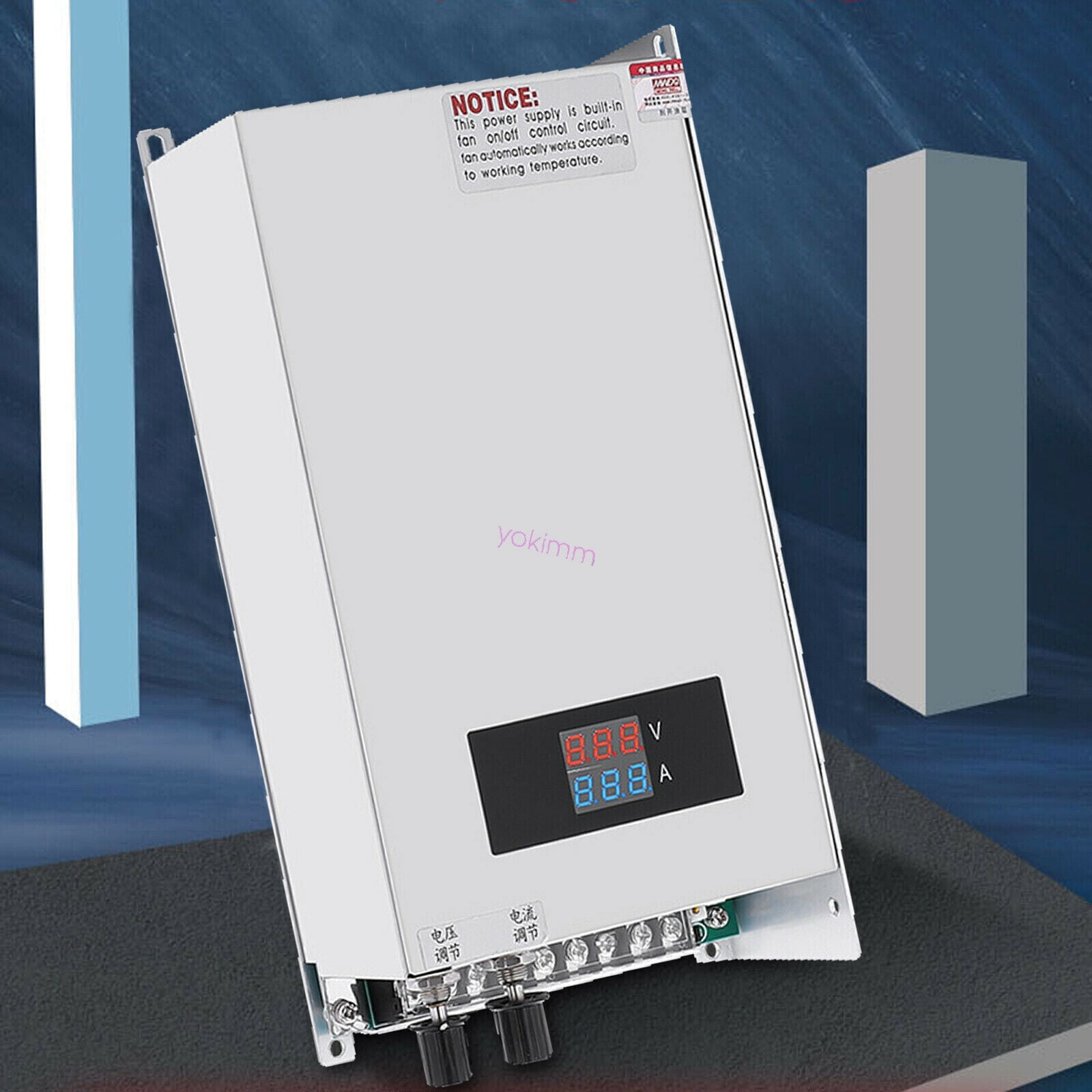 FETCOI 1000W 20A Adjustable Current and Voltage DC 0-48VDC Switch Mode ...